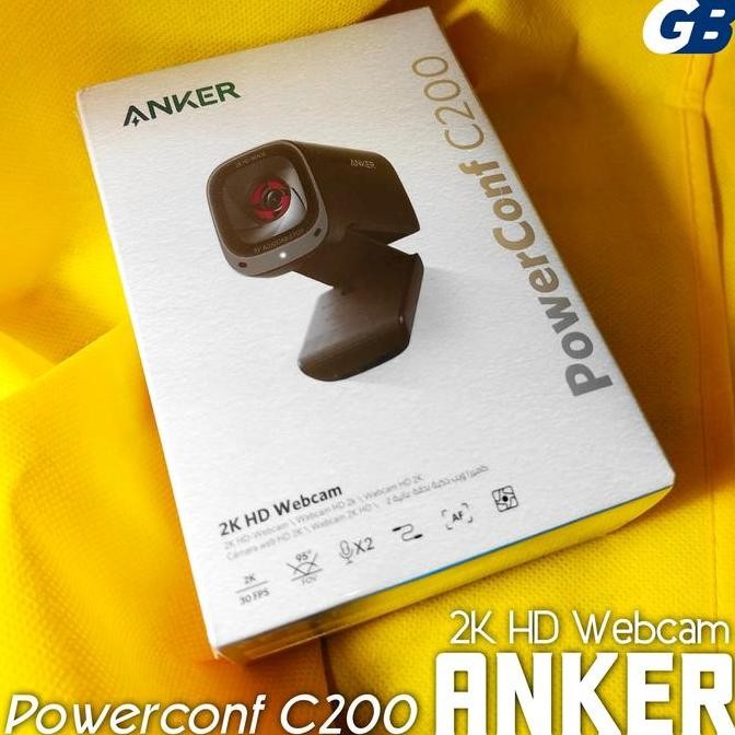 Jual Anker A3369 PowerConf C200 2K AI Stereo Mics Webcam untuk PC ...