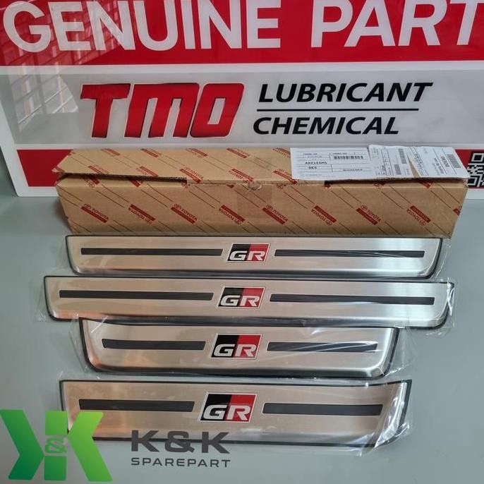 Jual BEBAS ONGKIR - GR Scuff Plate set Fortuner GR (100% Ori ASTRA ...