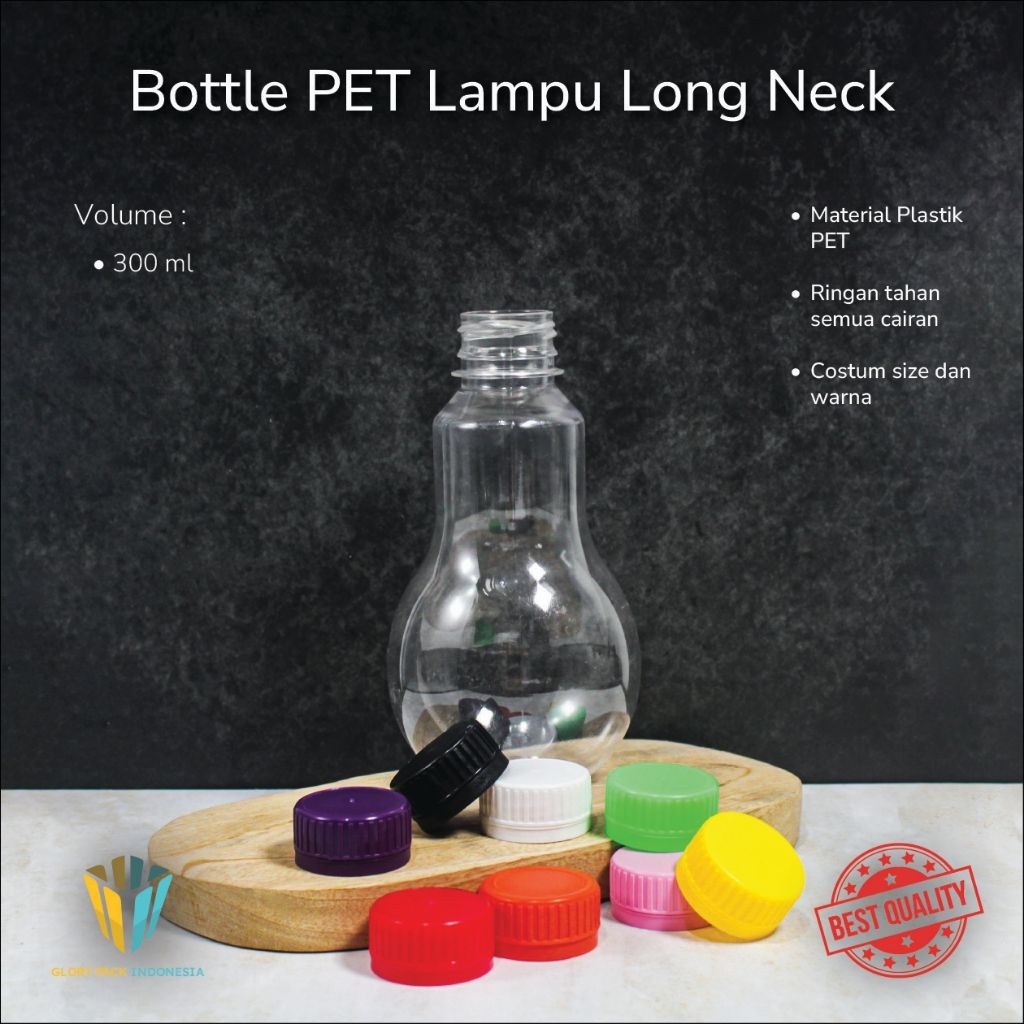 Jual Botol Pet Plastik Lampu 330ml LN | Shopee Indonesia