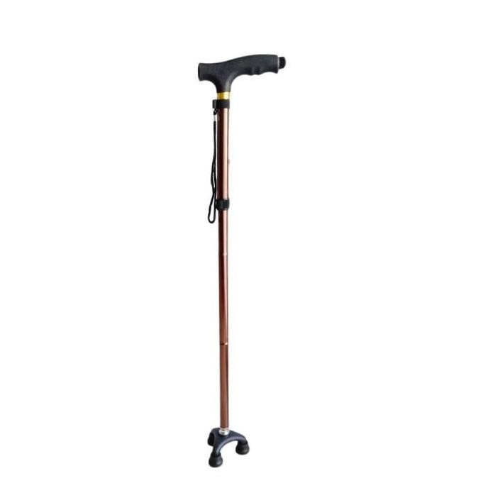 Jual [Medis] Tongkat Jalan Lansia, Tongkat Lipat Kaki 3, Bahan ...