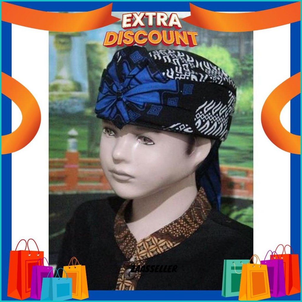 Jual Iket Kepala Blangkon Tradisional Sunda Jawa Atas Tutup Uk Dewasa ...