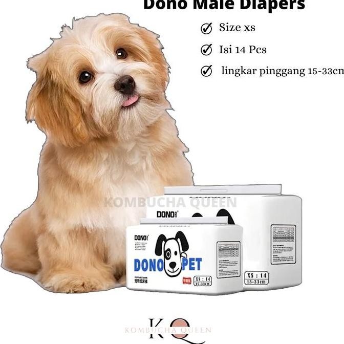 Jual Promo Popok Anjing Jantan Dono Pet Male Diapers Value Pack COD ...