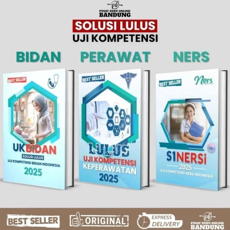 Jual BUKU UKBI UKBIDAN UJI KOMPETENSI BIDAN INDONESIA 2025 PROFESI BIDAN D3 BIDAN TERBARU ...