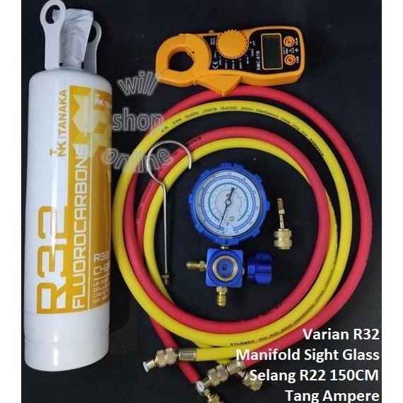 Jual BEBAS ONGKIR - PAKET ALAT PENGISIAN PREON AC RUMAH R32 MURAH SIGHT ...