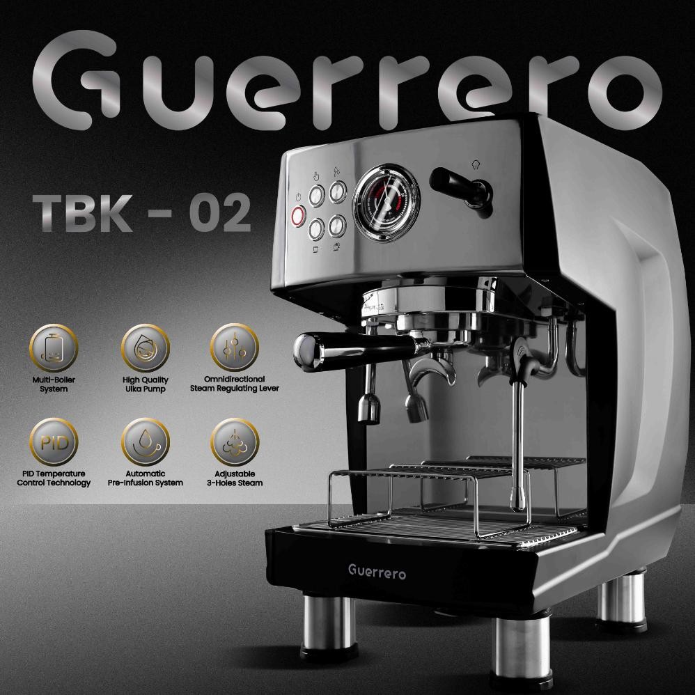 Jual MESIN KOPI ESPRESSO - ESPRESSO MACHINE GUERRERO TBK02 SEMI ...