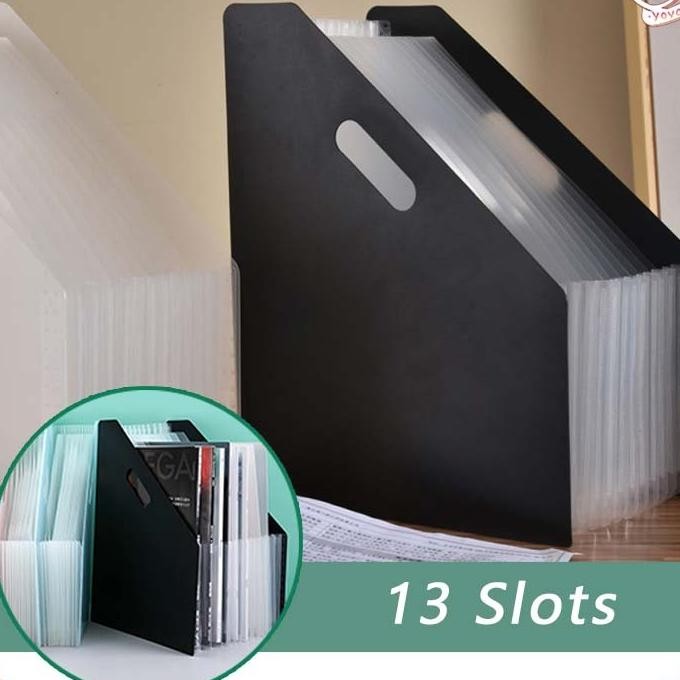 Jual File Holder Standing File A4 13 Sekat Tempat File Dokumen Folder ...