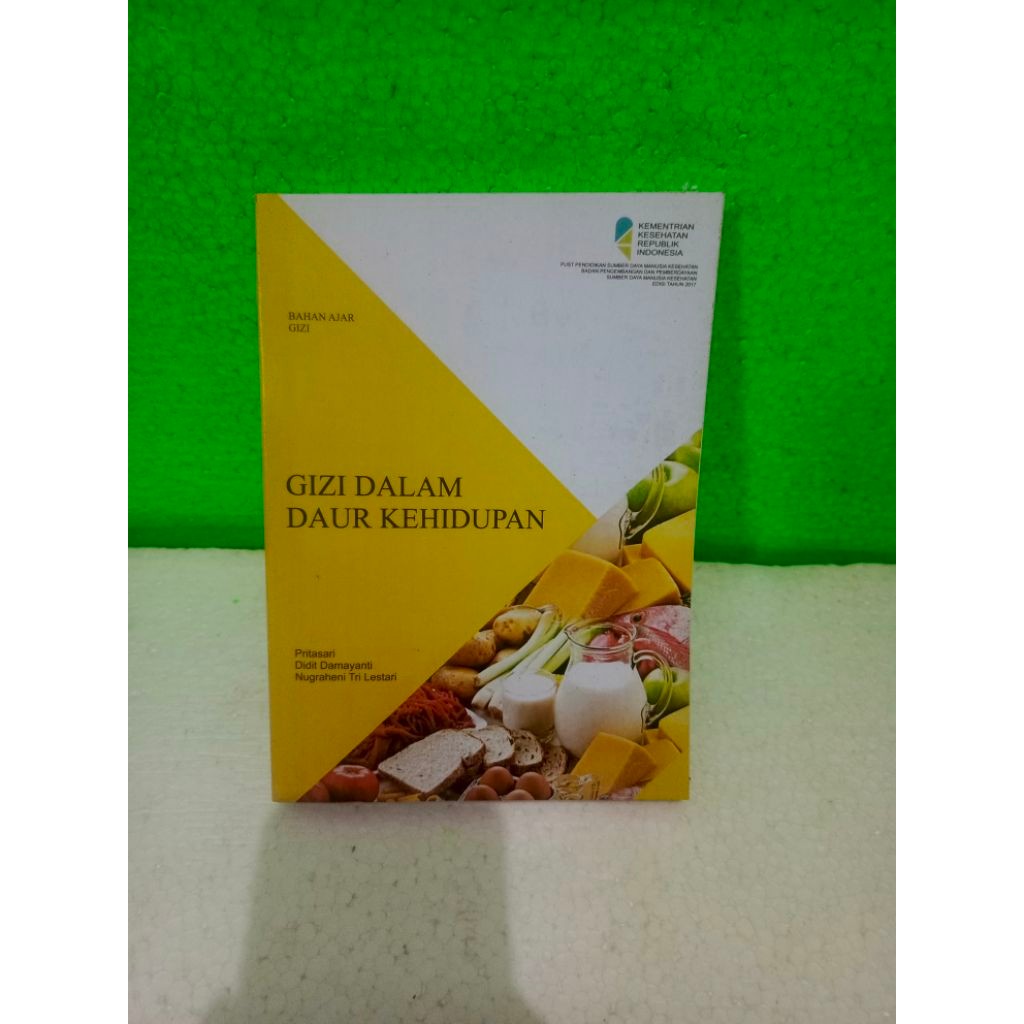 Jual Bahan Ajar Gizi, GIZI DALAM DAUR KEHIDUPAN by Pritasari | Shopee ...