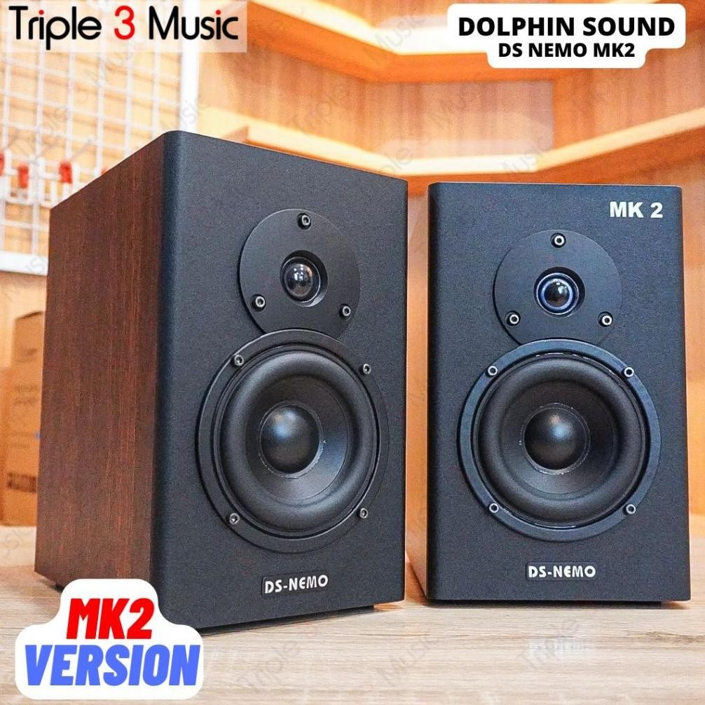 Jual Dolphin Sound DS NEMO MK2 DS-Nemo Speaker Monitor 4 inch pair ...