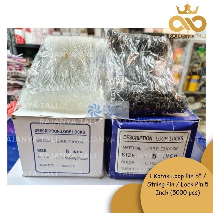 Jual Tc 1 Kotak Loop Pin 5" / String Pin / Lock Pin 5 Inch (5000 Pcs ...