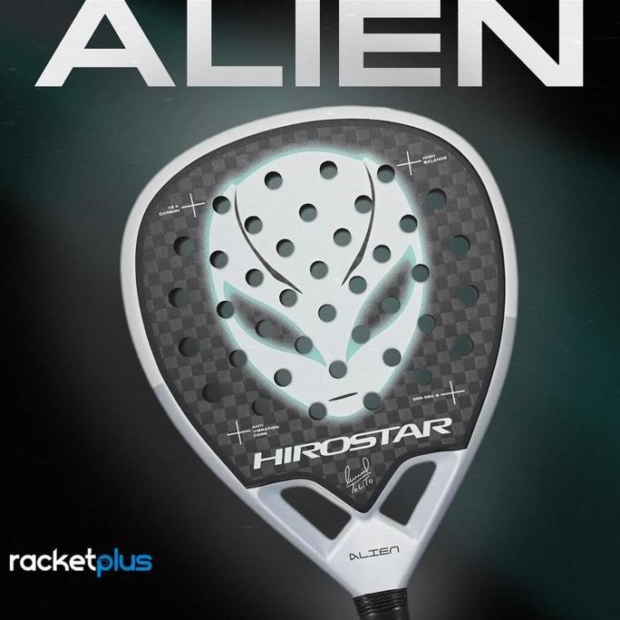 Jual Hirostar Alien 2025 Padel Racket - 12K Carbon - Tolito Aguirre ...