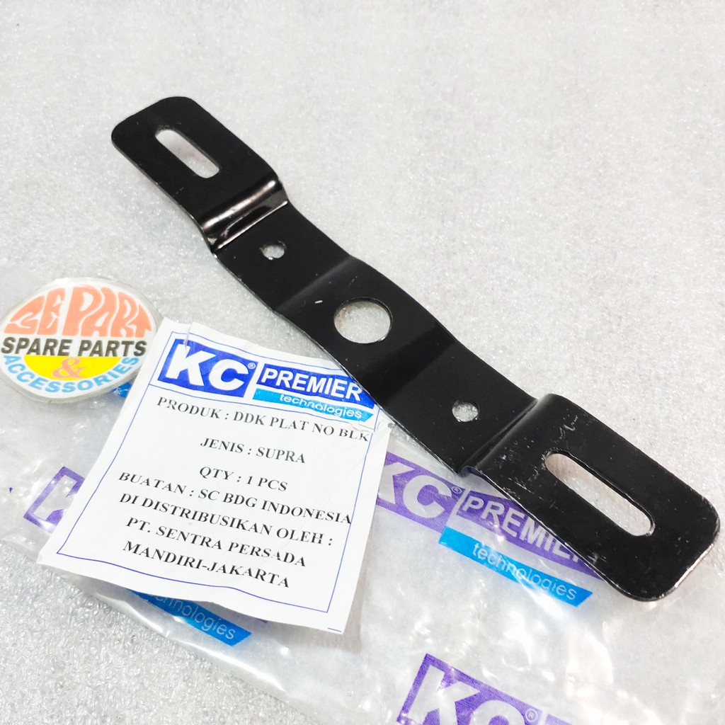 Jual [3E Parts & Acc] Besi dudukan plat nomor belakang Supra X Fit ...