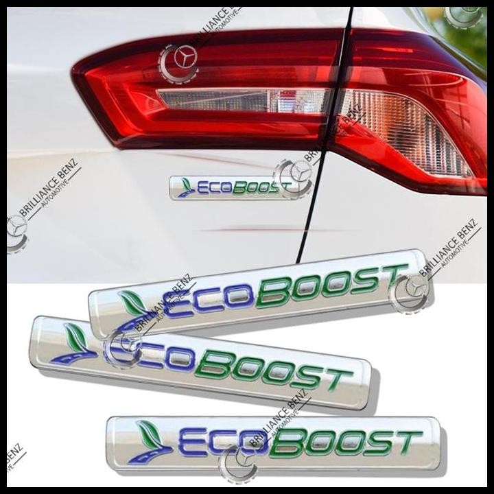 Jual TERMURAH EMBLEM FORD ECOBOOST EMBLEM METAL FORD FIESTA ECOSPORT ...