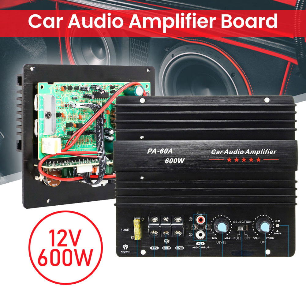 Jual Ancomfu Mono Car Audio Amplifier Board Subwoofer Bass Module 600W ...