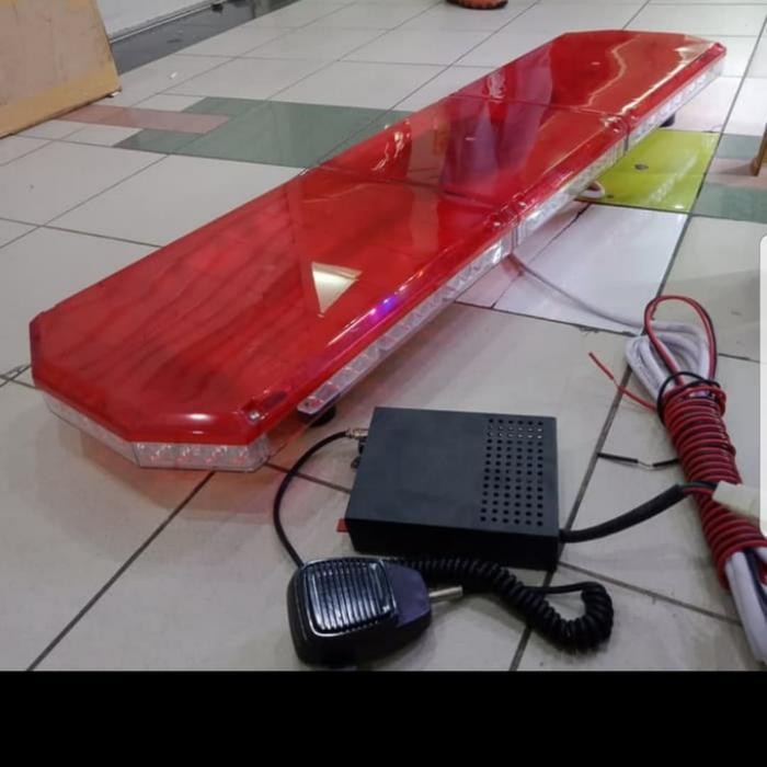 Jual Lampu Led Bar Strobo Ambulan Polisi Includ Toa Sirine Model Lampu ...