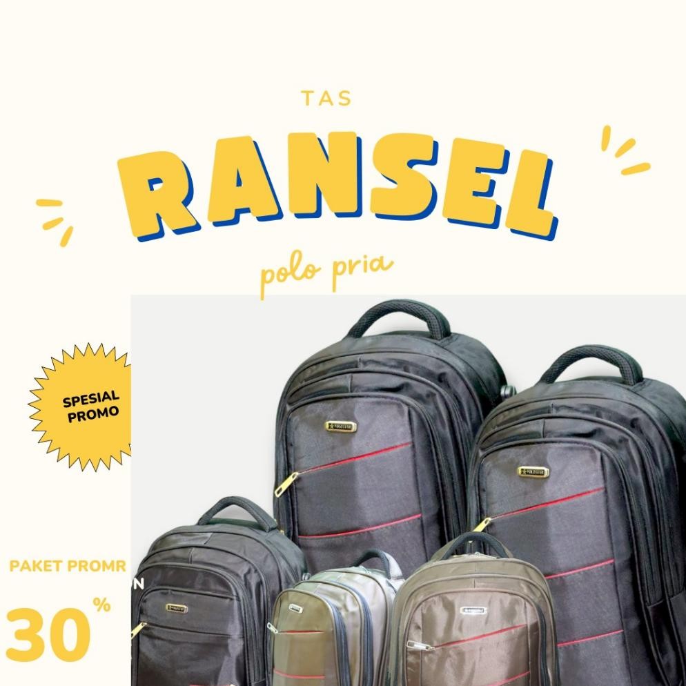 Jual Tas Ransel Laptop Backpack Polo Star Ransel Pria Gembok Kunci USB ...