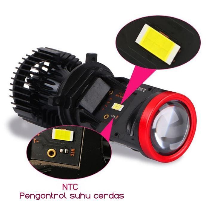 Jual Lampu Mobil Led Y7D H4 Car Lensa Kecil Terintegrasi Untuk Lampu ...