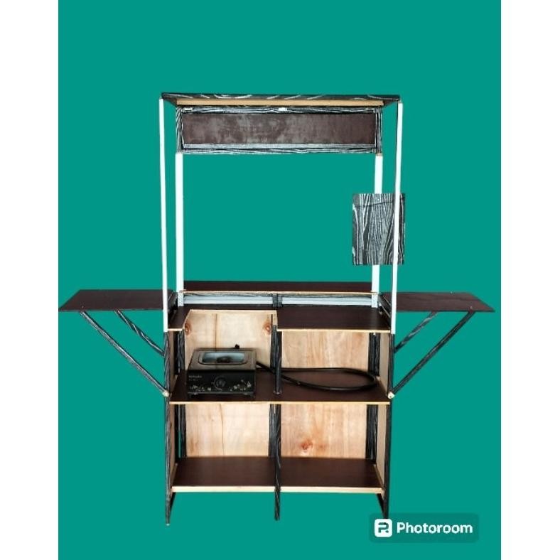 Jual booth portable / gerobak lipat / gerobak jualan /gerobak dagang ...
