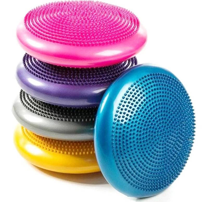 Jual Inflated Stability Wobble Cushion For Physical Therapy Autism Adhd ...