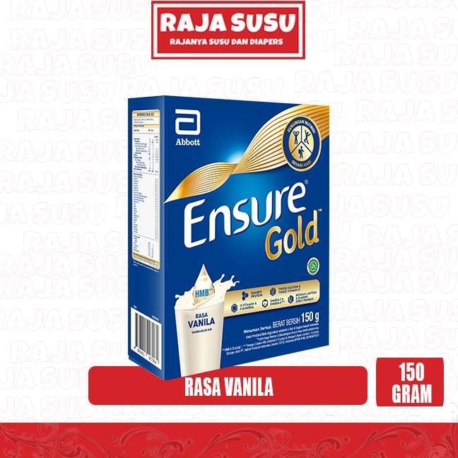 Jual ENSURE GOLD VANILA 150GR - RAJA SUSU | Shopee Indonesia