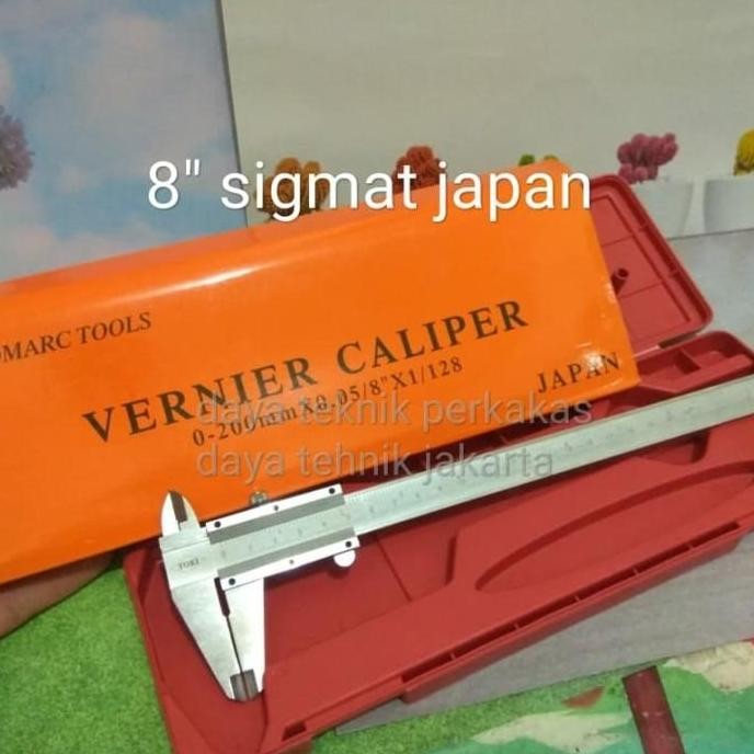 Jual Sigmat Toki Japan 8" - Vernier Caliper Toki - Bukan Merek Mitutoyo ...