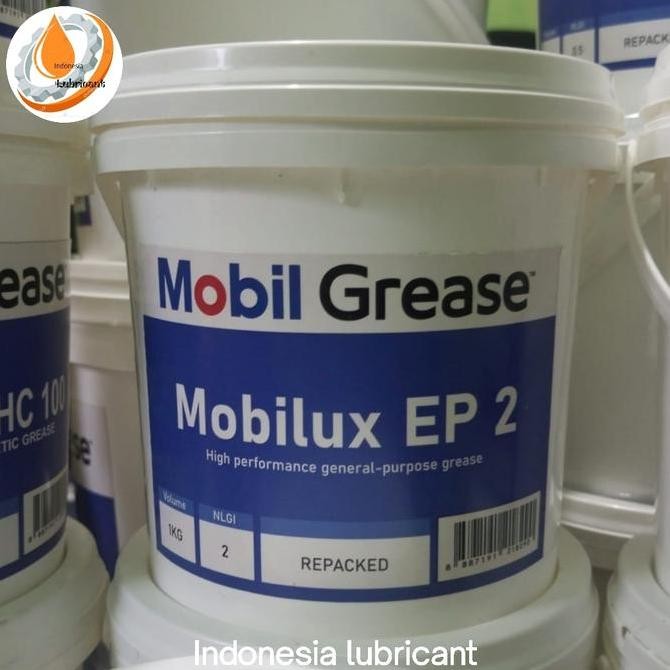 Jual Mobilux Ep 2 Grease Litium General Purpose Nlgi 2 Pail 1 Kg ...