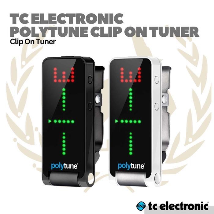 Jual TERBARU! TC ELECTRONIC POLYTUNE CLIP Clip-On Guitar Tuner | Gitar ...