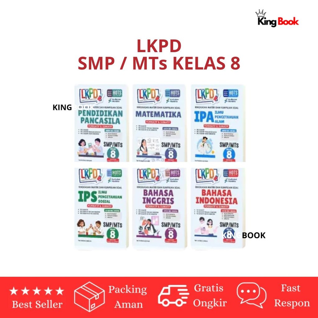 Jual Buku Lembar Kerja Peserta Didik (LKPD ) SMP / MTs Kelas 8 ...