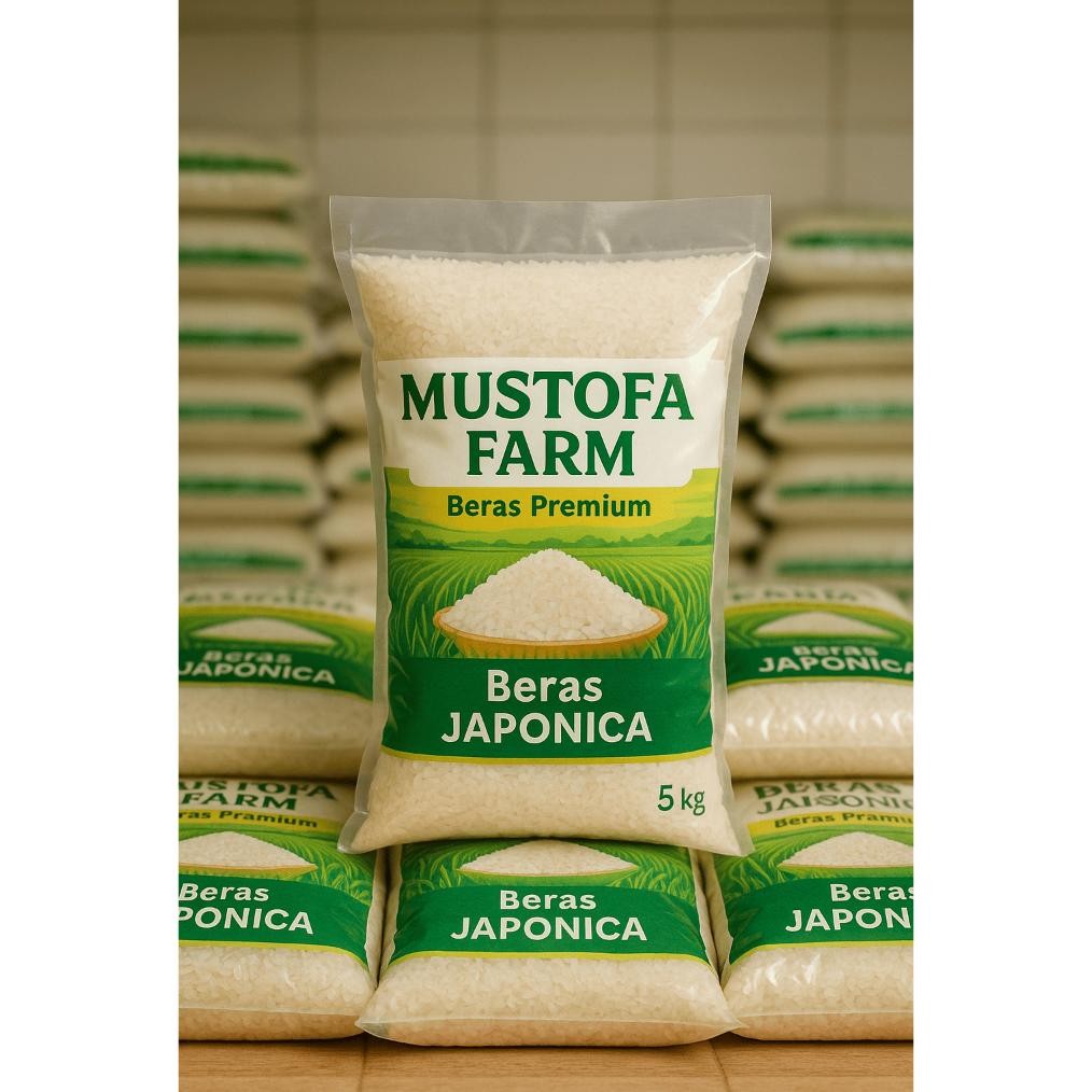 Jual Original Beras Jepang Mustofa Farm Japanese Japonica Rice Beras ...