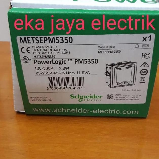 Jual Pm 5350 Power Meter Power Logic Metsepm5350 Pm5350 Schneider ...