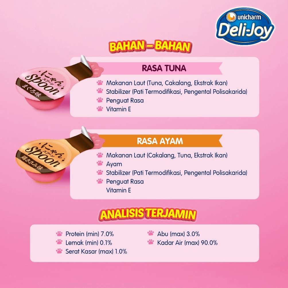 Jual Um57 Deli Joy Sendok Semua Rasa 10G X 4 - (Tuna, Cakalang, Ayam ...