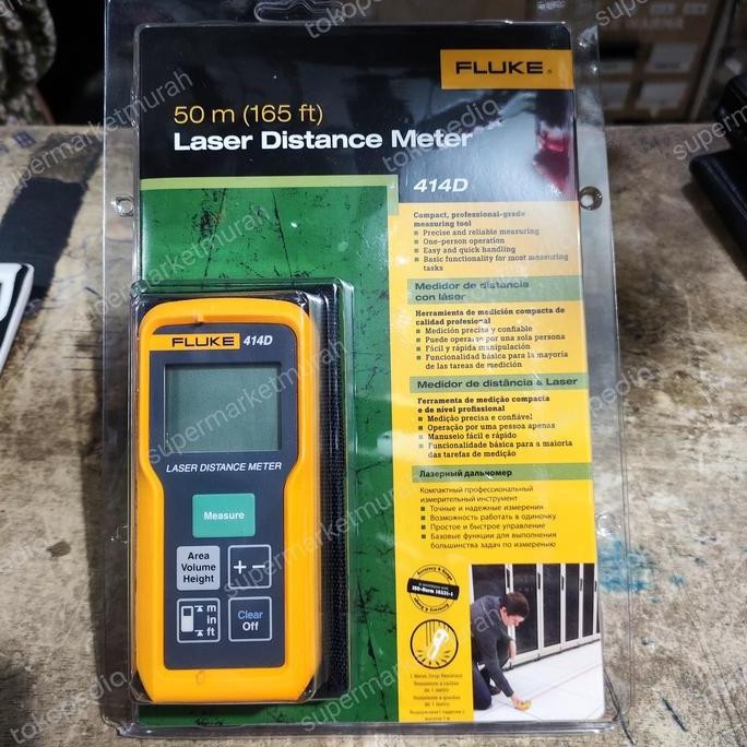 Jual Hits Meteran Laser Digital Fluke 414D (Indoor/Outdoor) Jarak ...