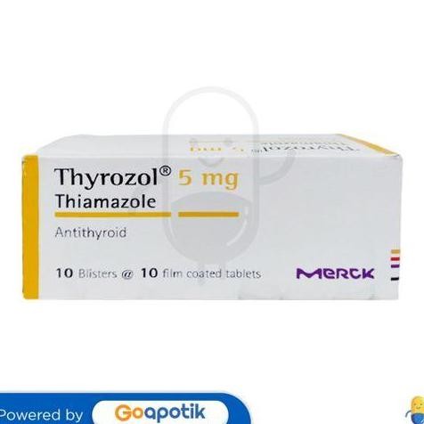 Jual NEW THYROZOL 5 MG BOX 100 TABLET / HIPERTIROID | Shopee Indonesia