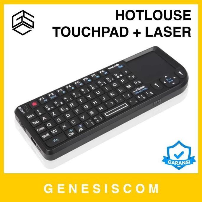 Jual BEBAS ONGKIR - Keyboard Wireless Mini HOTLOUSE Portable Touchpad ...