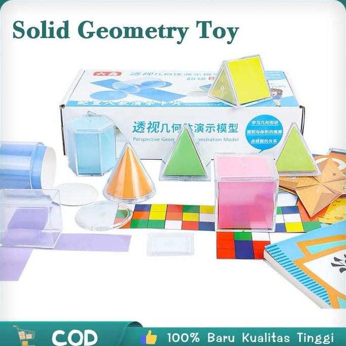 Jual 8 Jenis Alat Peraga Matematika Sd Alat Peraga Bangun Ruang Alat ...