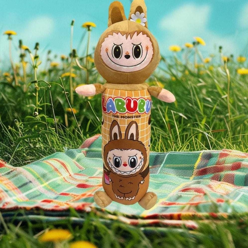Jual Boneka Guling Labubu The Monsters Exciting Macaron Labu Labu 60Cm ...