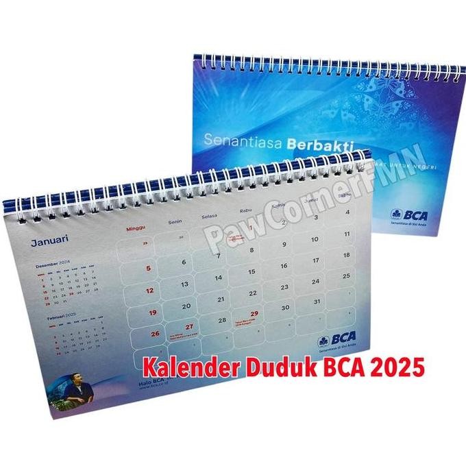 Jual Kalender Sobek Gantung Harian Duduk Meja Bank Bca Ocbc Sinarmas ...