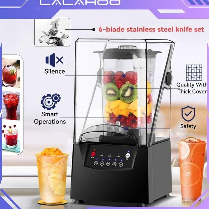 Jual TERBARU - High Speed Silent Blender 2600W Silent Noise Reduction ...