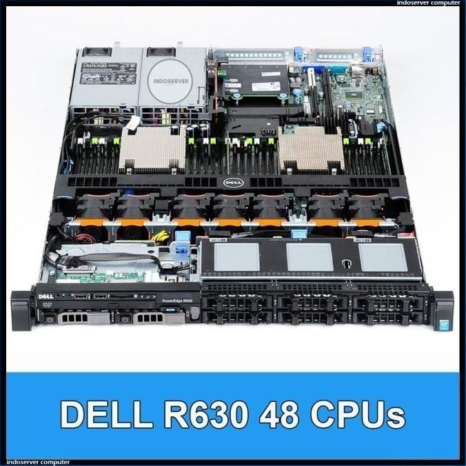 Jual Dell Poweredge R630 1U E5-2683V4 32Core 64Cpus Sfp+ New Stok ...