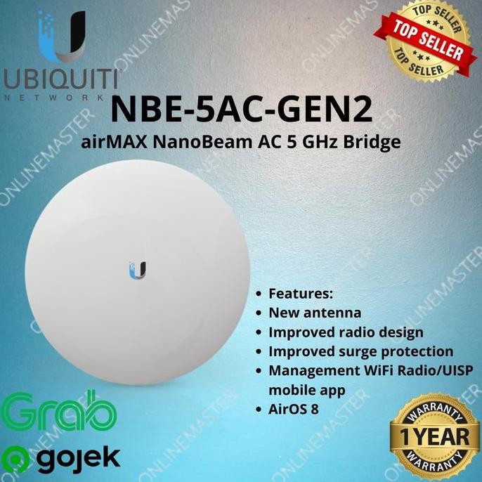 Jual Ubiquiti Nanobeam AC Gen2 NBE-5AC-GEN2 | Shopee Indonesia
