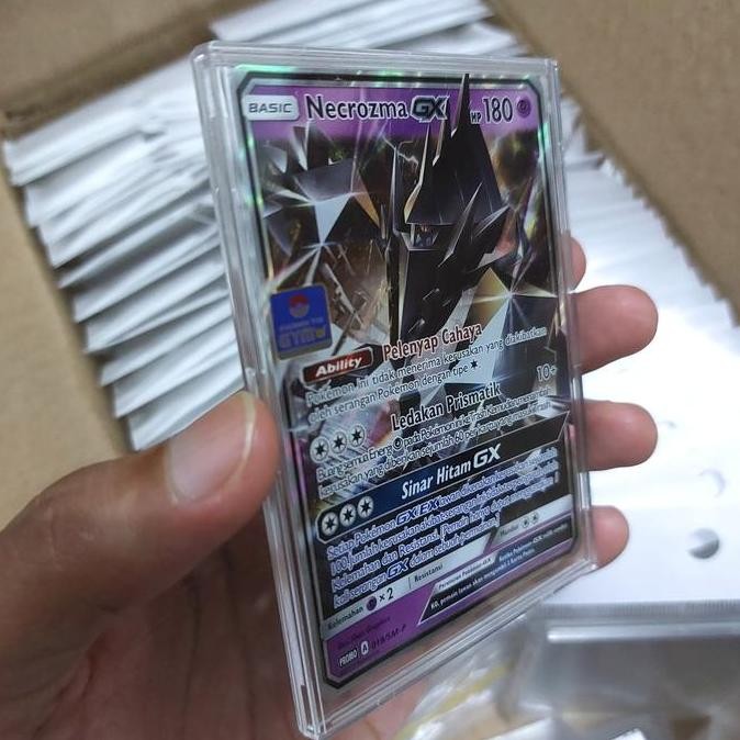 Jual Mini Snap Card Holder TCG Kartu Pokemon Digimon MTG One Piece ...