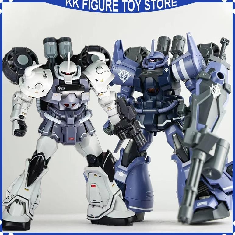 Jual Star Hg 1/144 Ms-07B-3 Gouf Custom B3 Assembly Model Kit With Fly Bag Blue Color Action ...