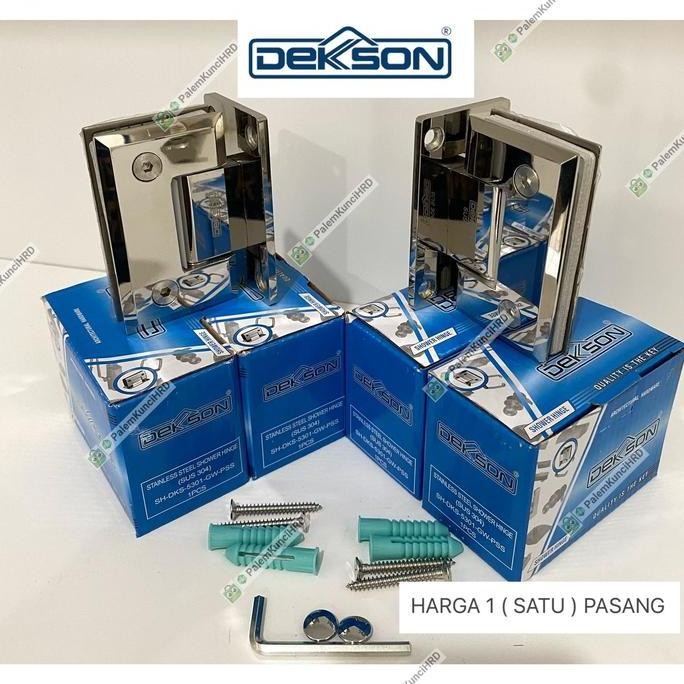 Jual Engsel Shower Hinge Dekkson Sh 5301 Gw 90 Degress Kaca Tembok Pss ...