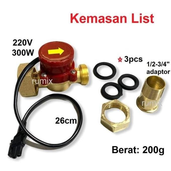 Jual Saklar Otomatis Pompa Booster 1/2 Inch Saklar Water Flow Switch ...