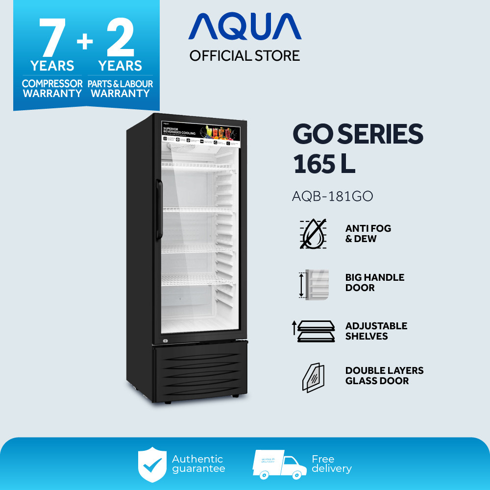 Jual AQUA Elektronik AQB-181GO Beverage Cooler 170 L - Wide Voltage ...