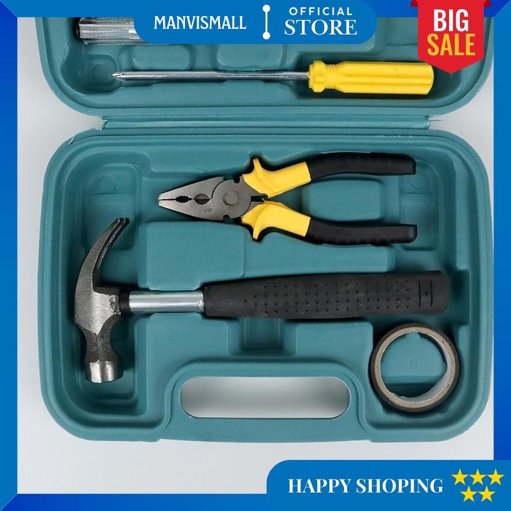 Jual Set Alat Perkakas Tukang Lengkap Isi 8 In 1Pcs / Alat Pertukangan ...