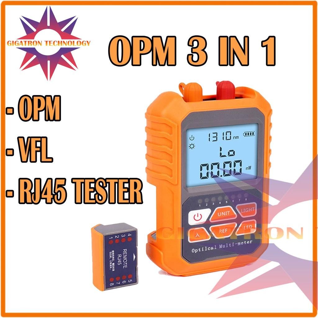 Jual Ms Opm 3 In 1 Fiber Optik Optical Power Meter Vfl Network Cable ...