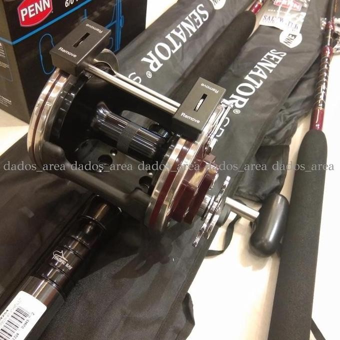 Jual Paket Trolling - Reel PENN SENATOR + Rod PENN SENATOR | Shopee ...