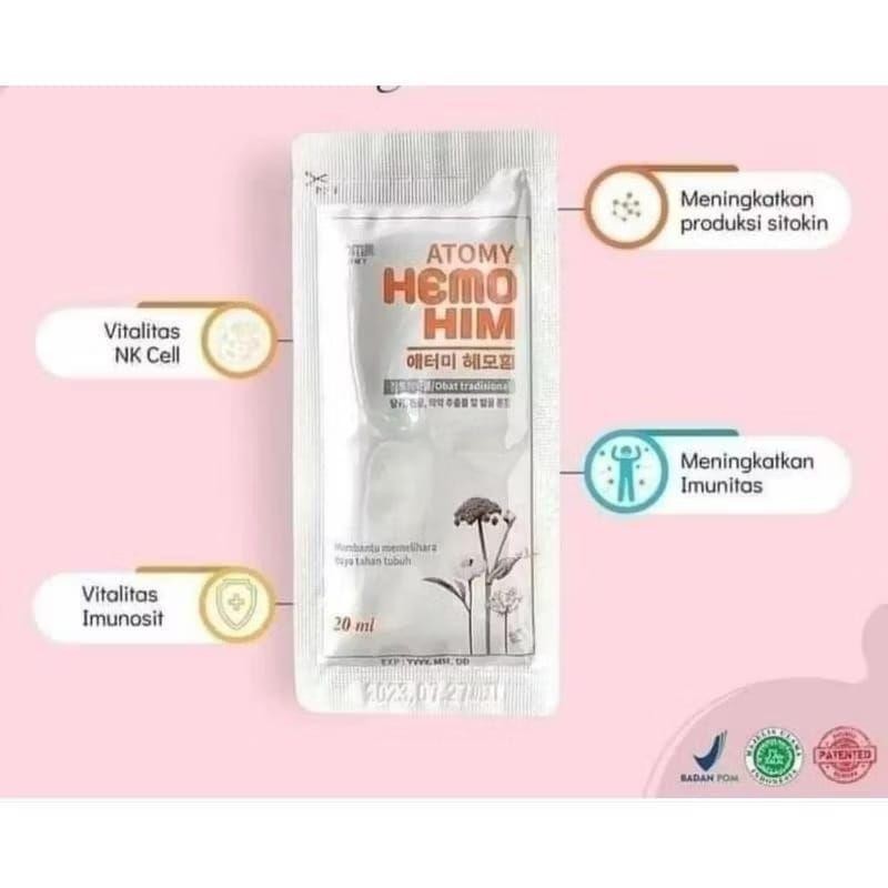 Jual PP Kimsinar - Atomy Hemo Him 1 sachets 20ml | Shopee Indonesia