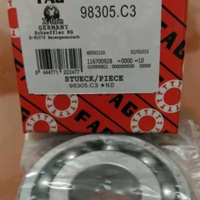 Jual new BALL BEARING 98305 C3 F.A.G - KRUK AS VESPA PX-SUPER-PIAGGIO ...