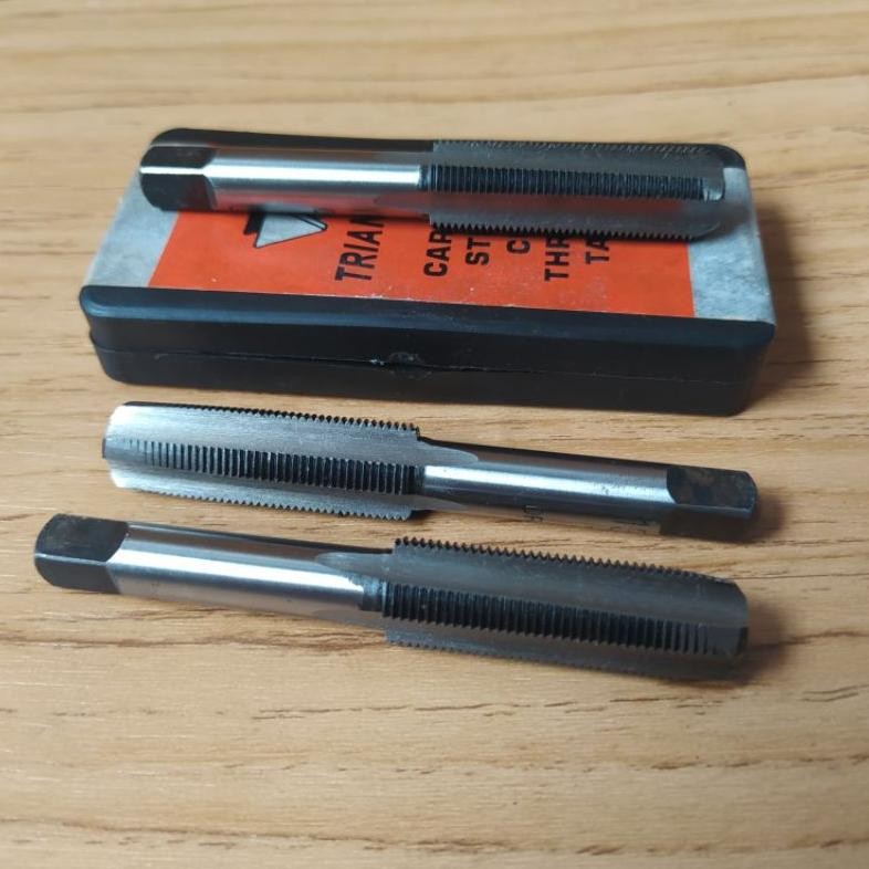Jual TRIANGLE mata bor ulir drat baut mata hand tap ukuran M8 x 0.75 all varian | Shopee Indonesia